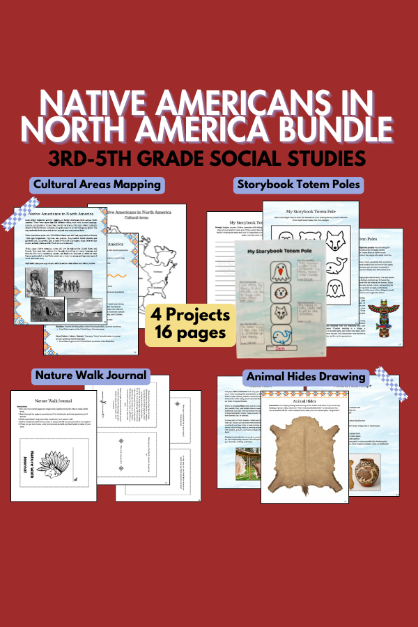 Native Americans Activity Bundle | 3rd–5th Grade Social Studies ...