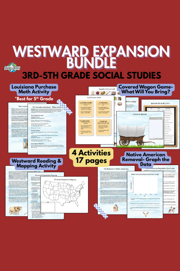 Louisiana Purchase & Westward Expansion Activities 3rd–5th – Stories in ...