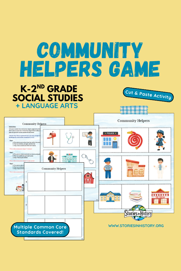 Community Helpers Guessing Game- Jobs & Careers Activity (K–2nd Grade ...